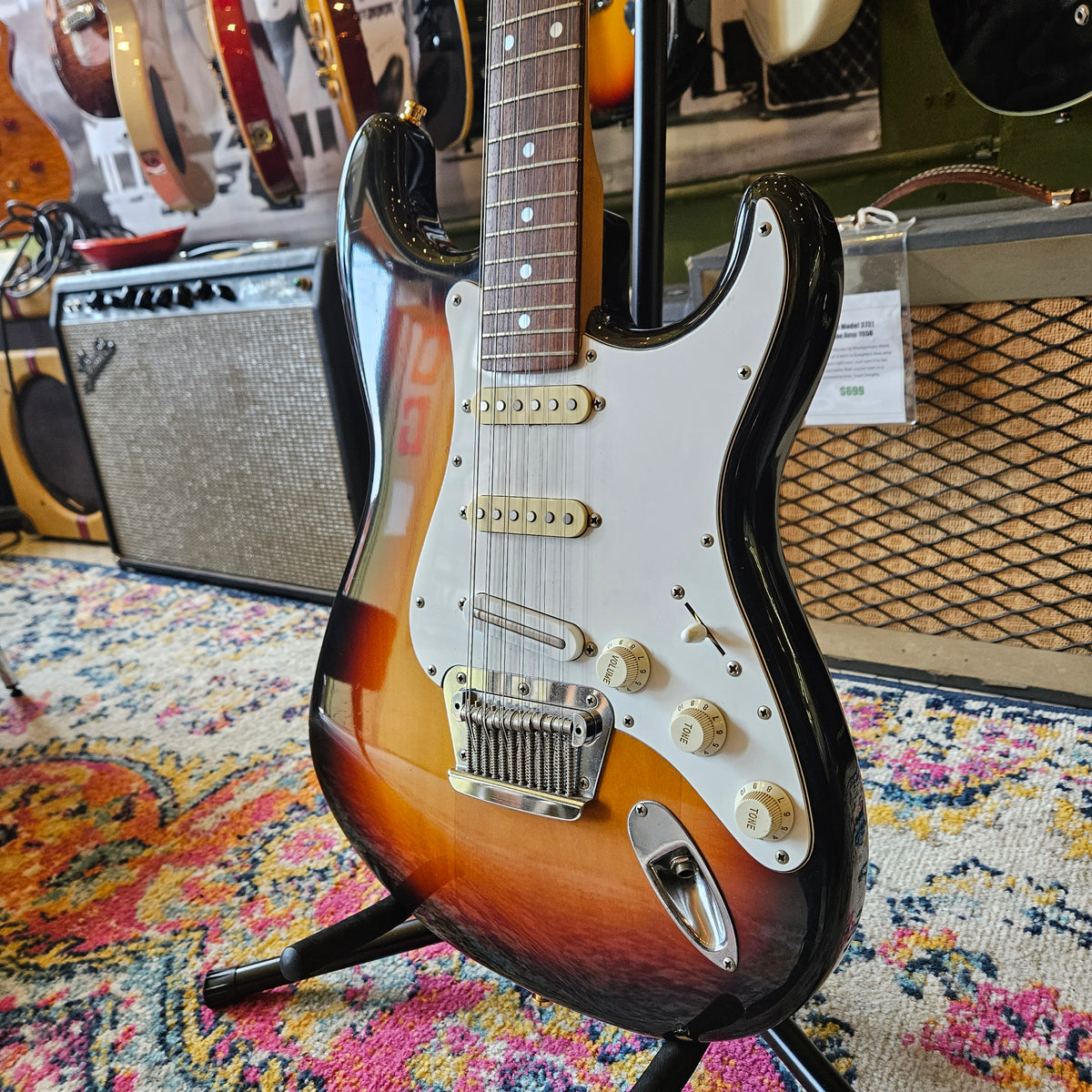 Fender ~ XII 12 String Stratocaster 1988 - Sunburst – Orphan Guitars